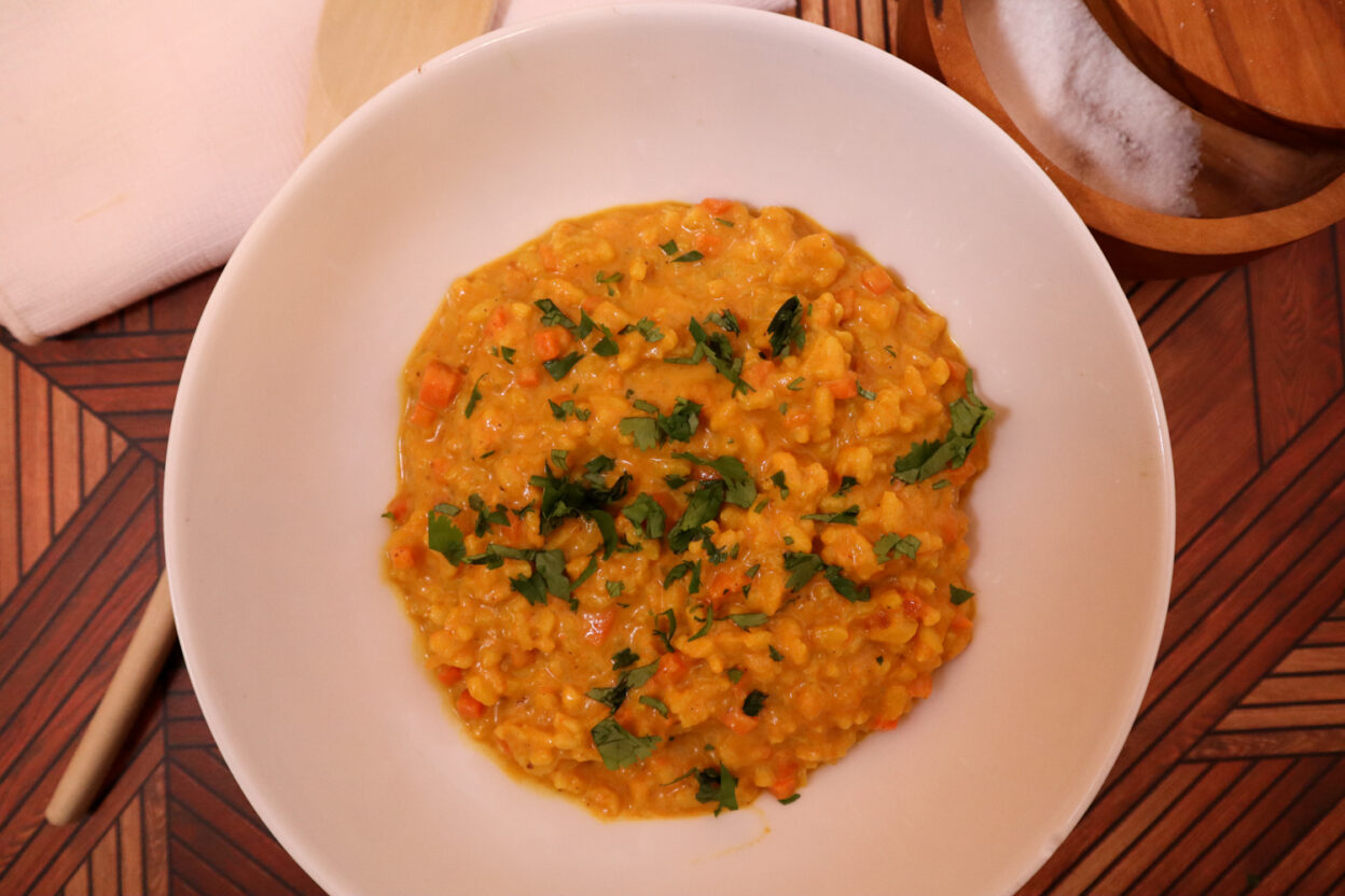 Curried Carrot Risotto - Cook with Kerry