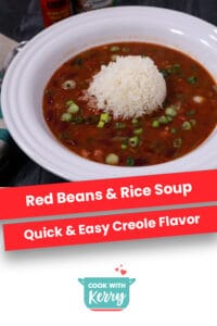 Red Beans & Rice Soup | Super Simple Comfort Food | Cook with Kerry
