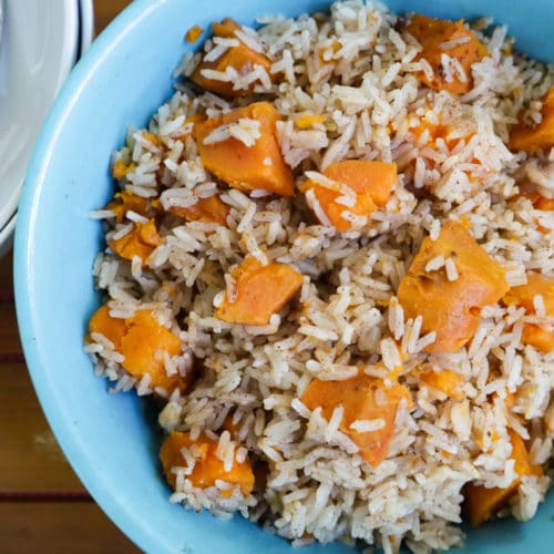 Sweet Potato Chai Rice Pilaf - Cook with Kerry