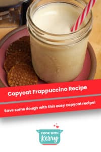 Easy Starbucks Frappuccino Copycat Recipe - Cook with Kerry