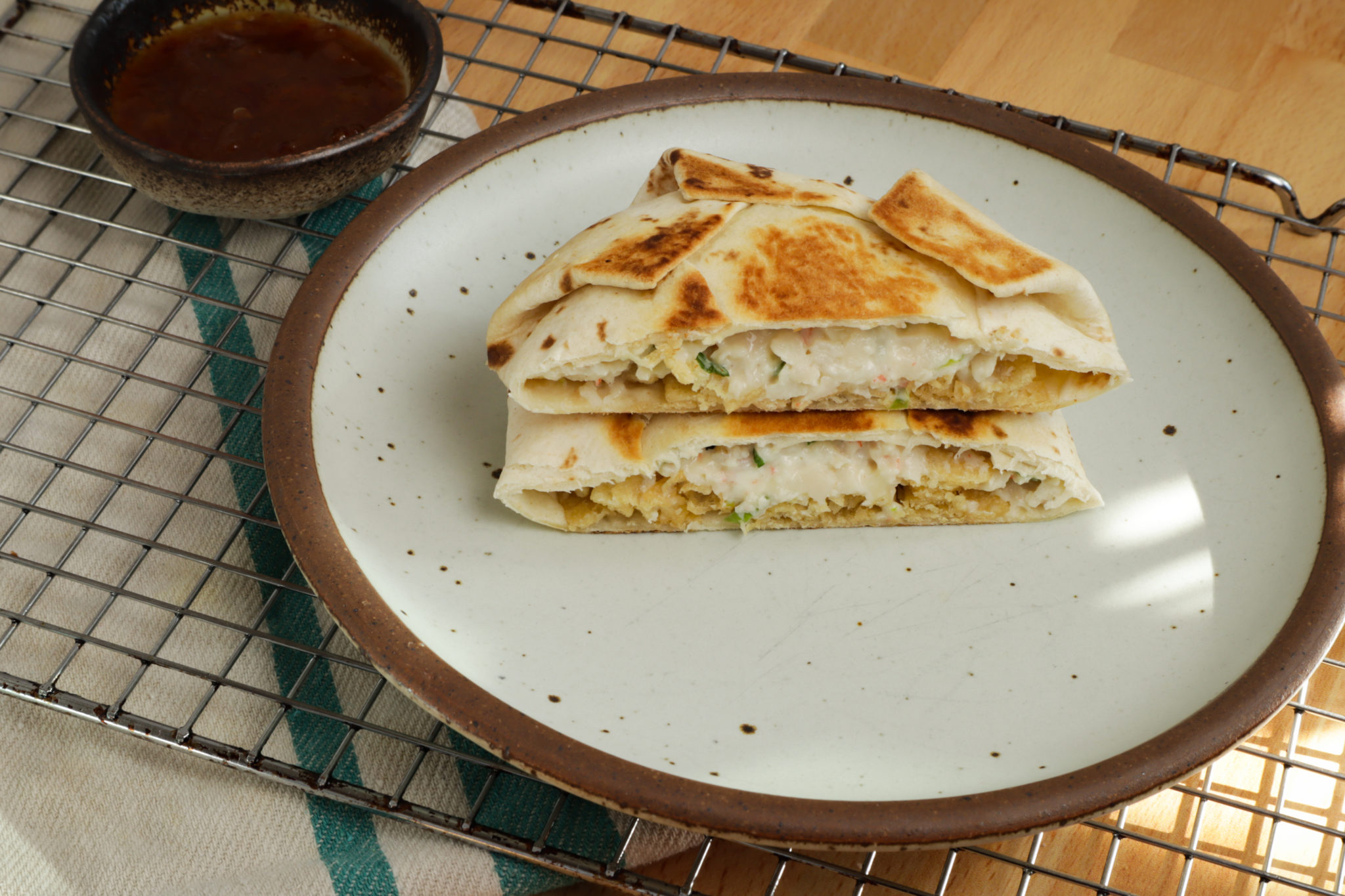 Crab Rangoon Crunch Wraps - Cook with Kerry